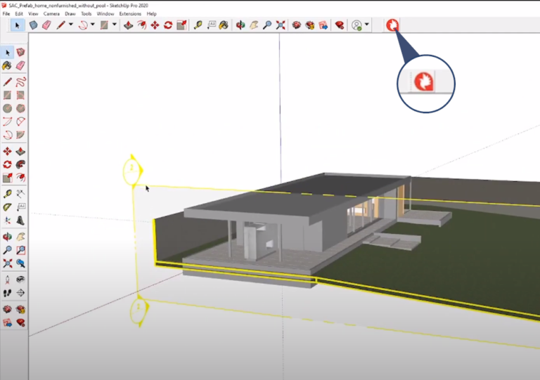 Lancement du plugin Sketchup : Live 2020 - ARCHLine